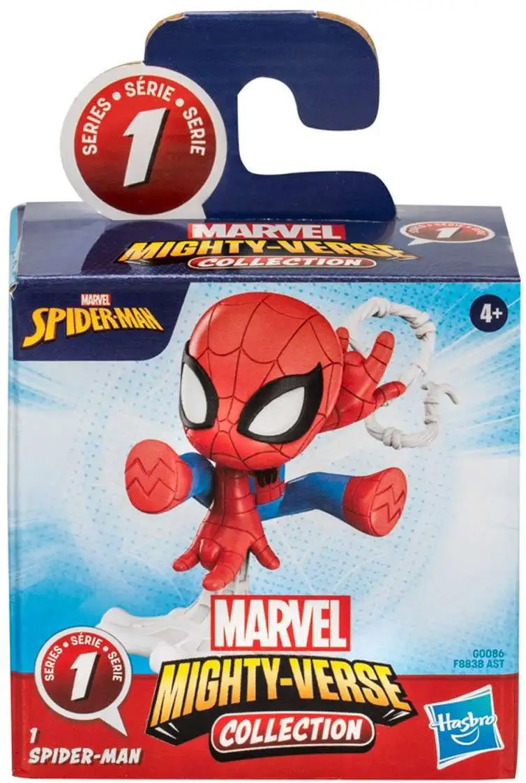 Marvel Mighty-Verse Collection Series 1 Spider-Man Mini Figure Hasbro ...