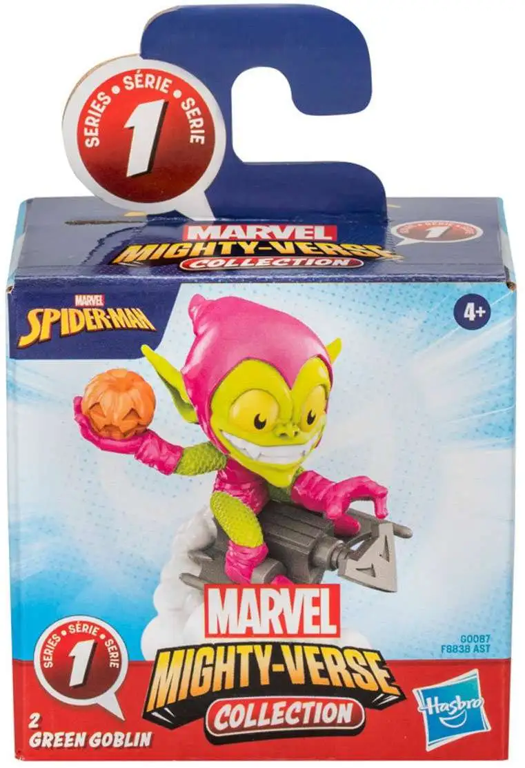 Marvel Mighty-Verse Collection Series 1 Green Goblin Mini Figure Hasbro ...