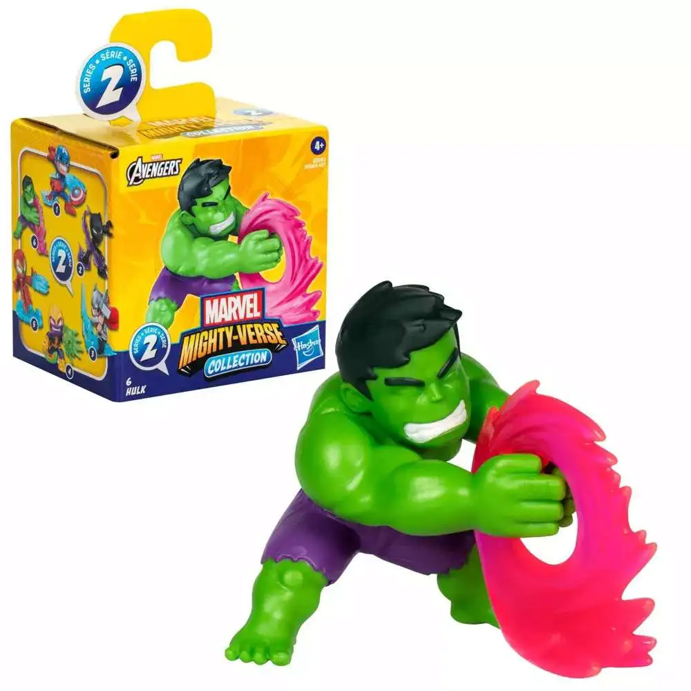 Marvel Mighty-Verse Collection Series 2 Hulk Mini Figure Hasbro - ToyWiz