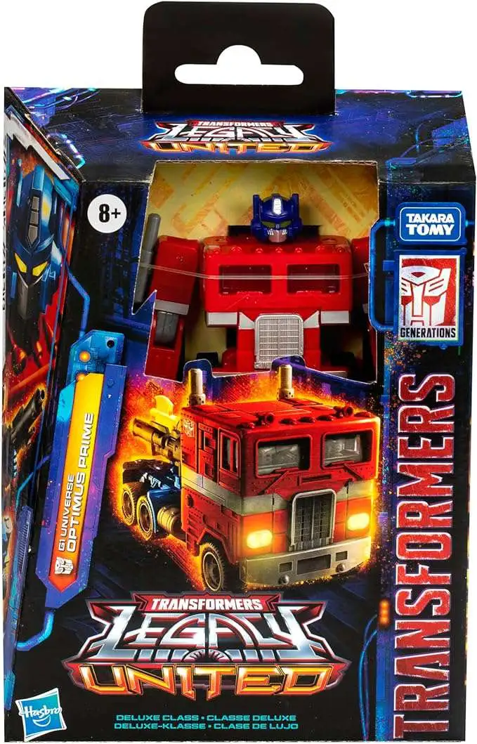 Transformers Generations Legacy United Optimus Prime Deluxe Action ...