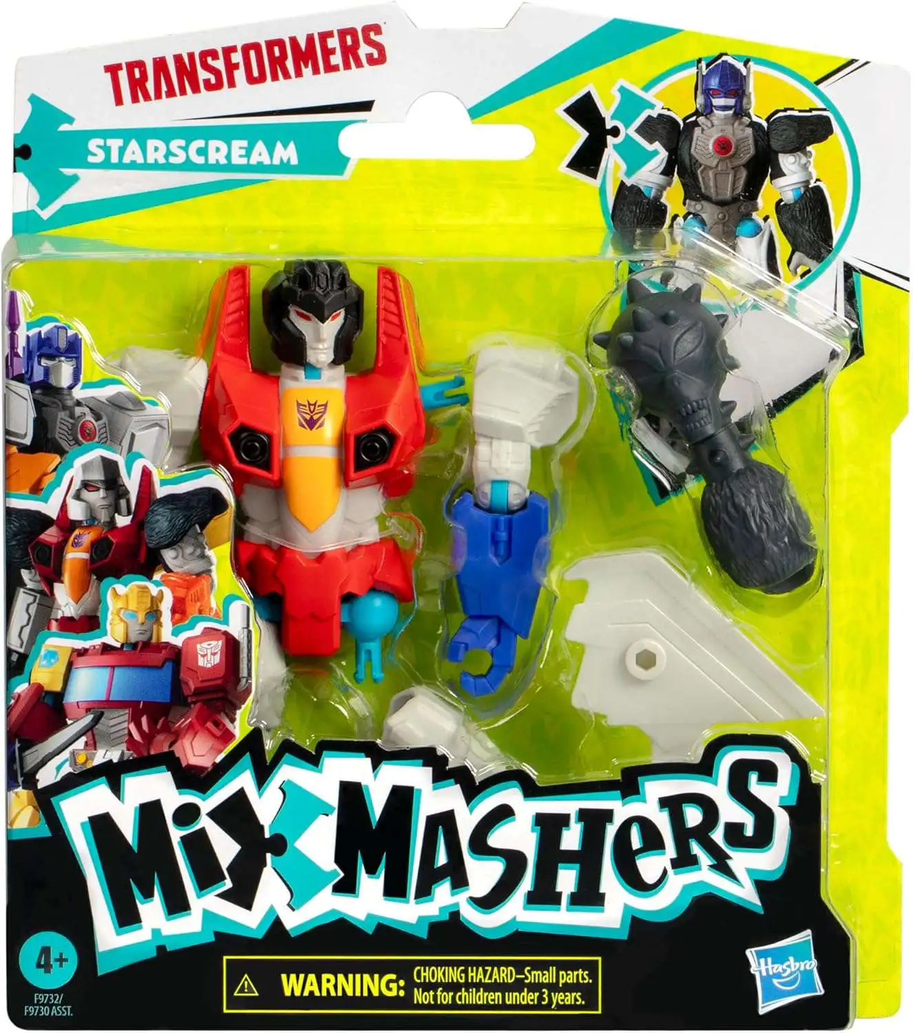Transformers Mixmashers Starscream Action Figure Hasbro - ToyWiz