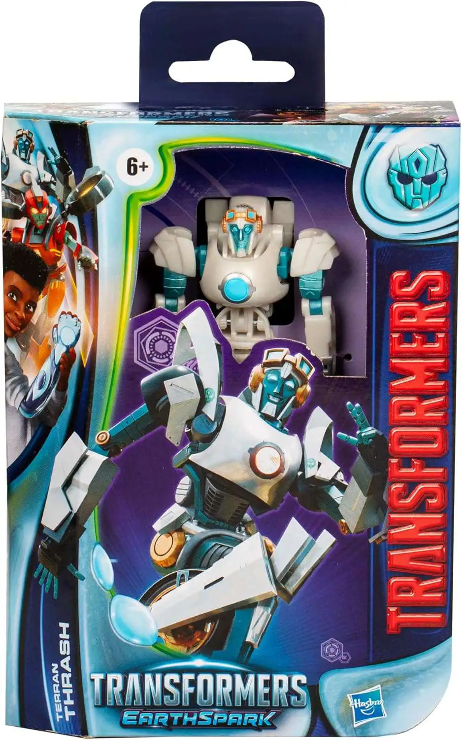 Transformers Earthspark Terran Thrash Exclusive Deluxe Action Figure ...