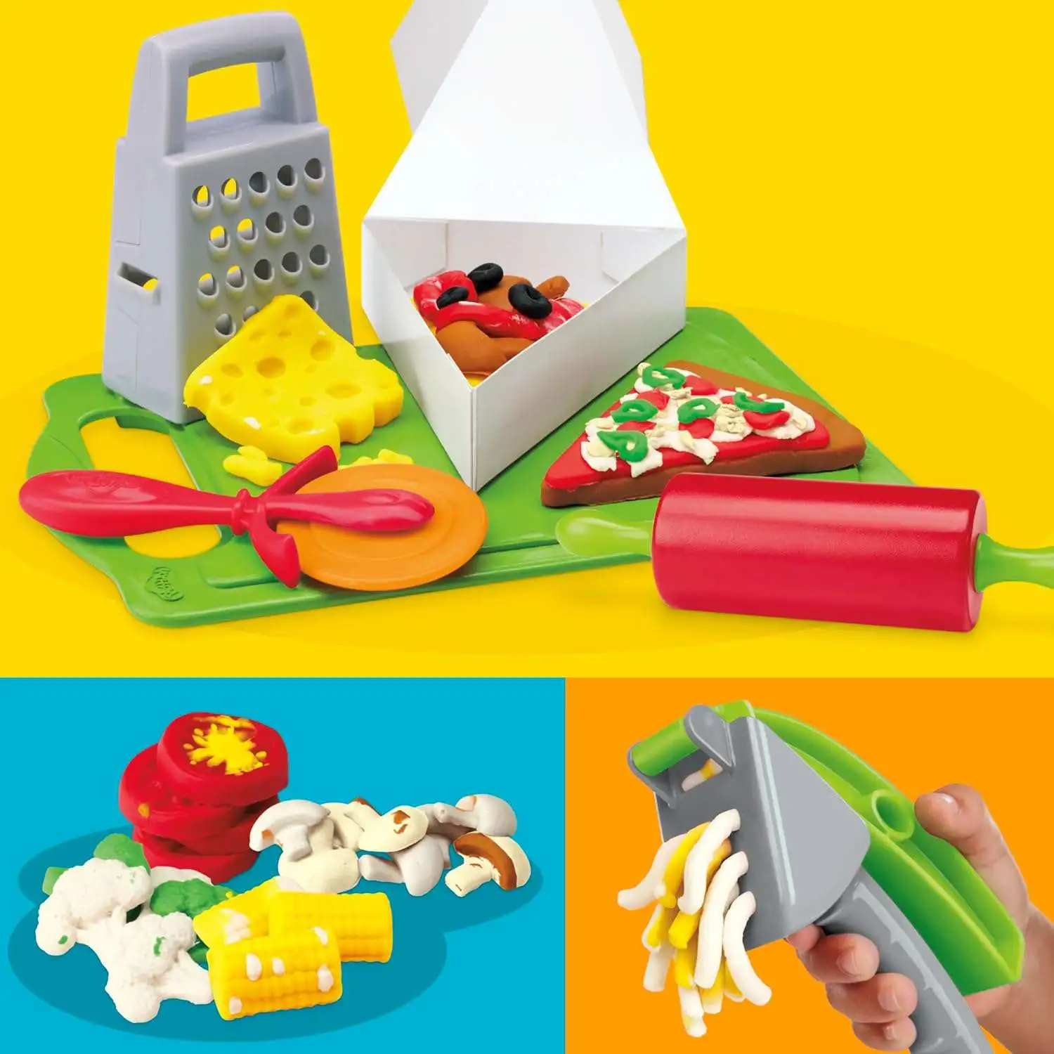Play-Doh Pizza Slice Playset Hasbro Toys - ToyWiz