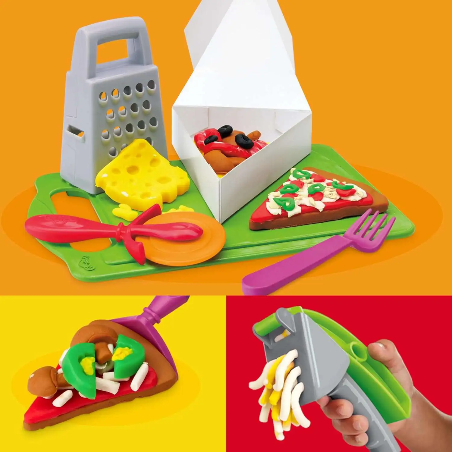 Play-Doh Pizza Slice Playset Hasbro Toys - ToyWiz