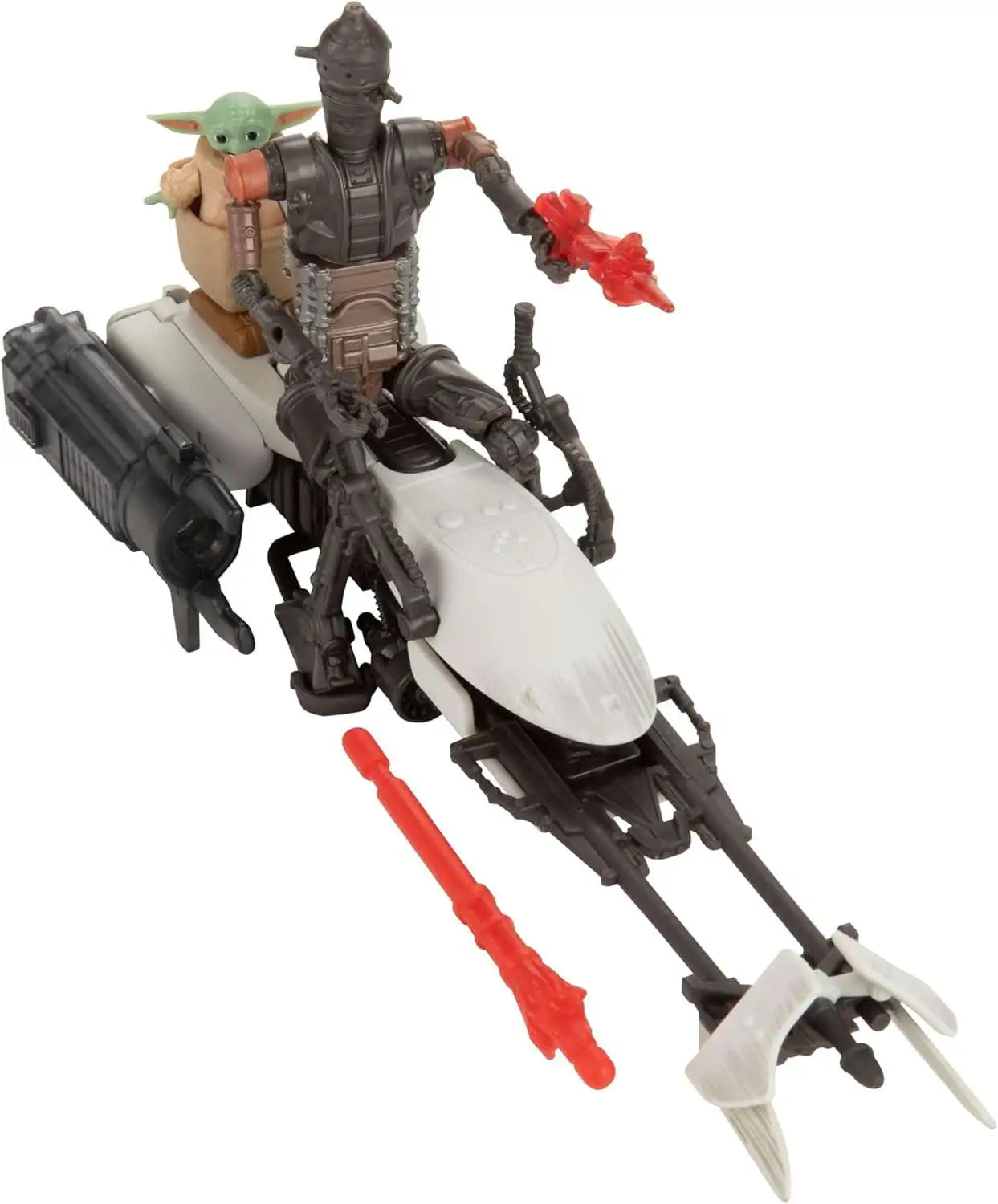 Star Wars Epic World of Action Power the Force IG-11 Grogu Vehicle Set ...