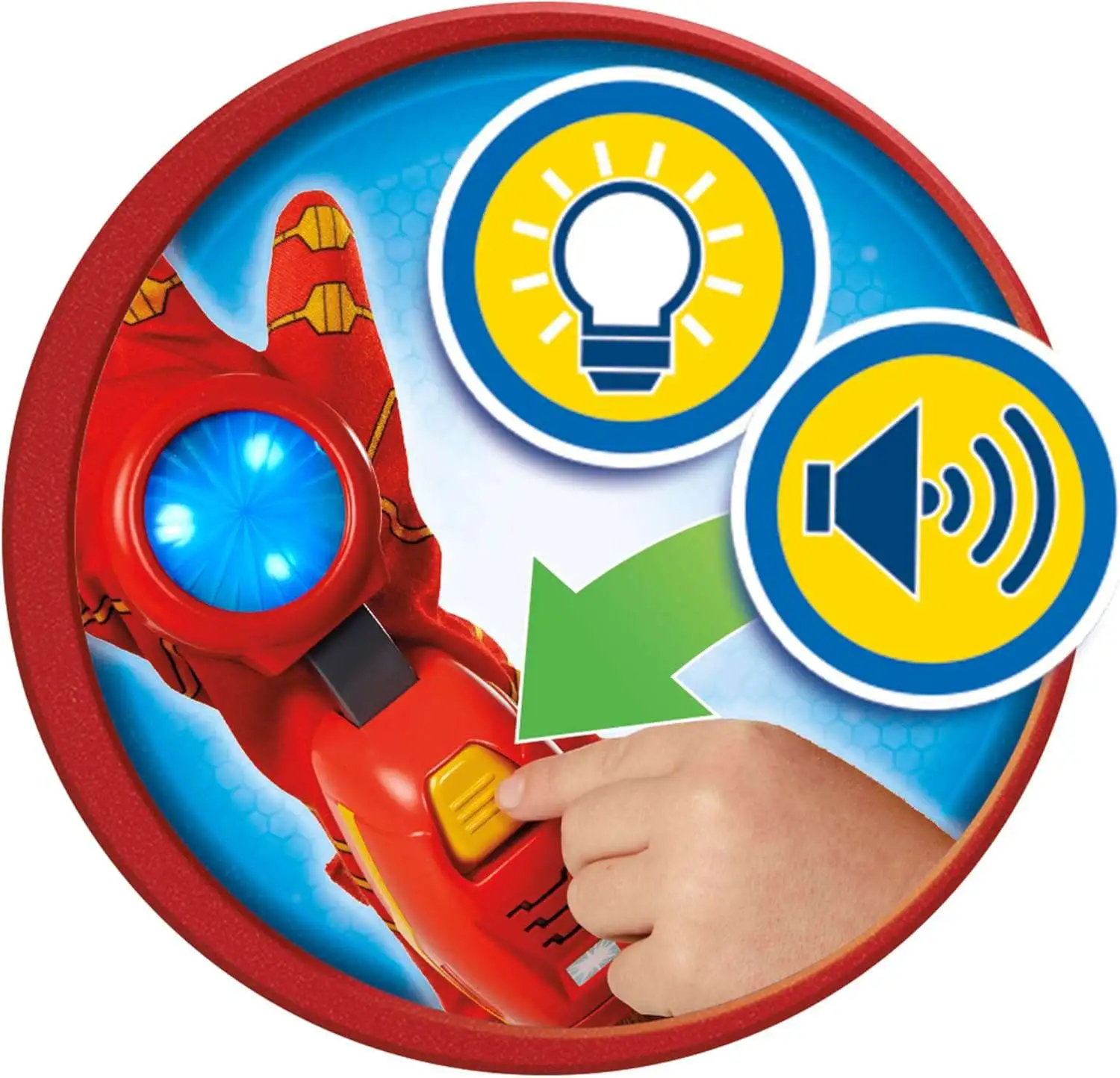 Marvel Iron Man His Awesome Friends High-Tech Hero Role Play Set Hasbro ...