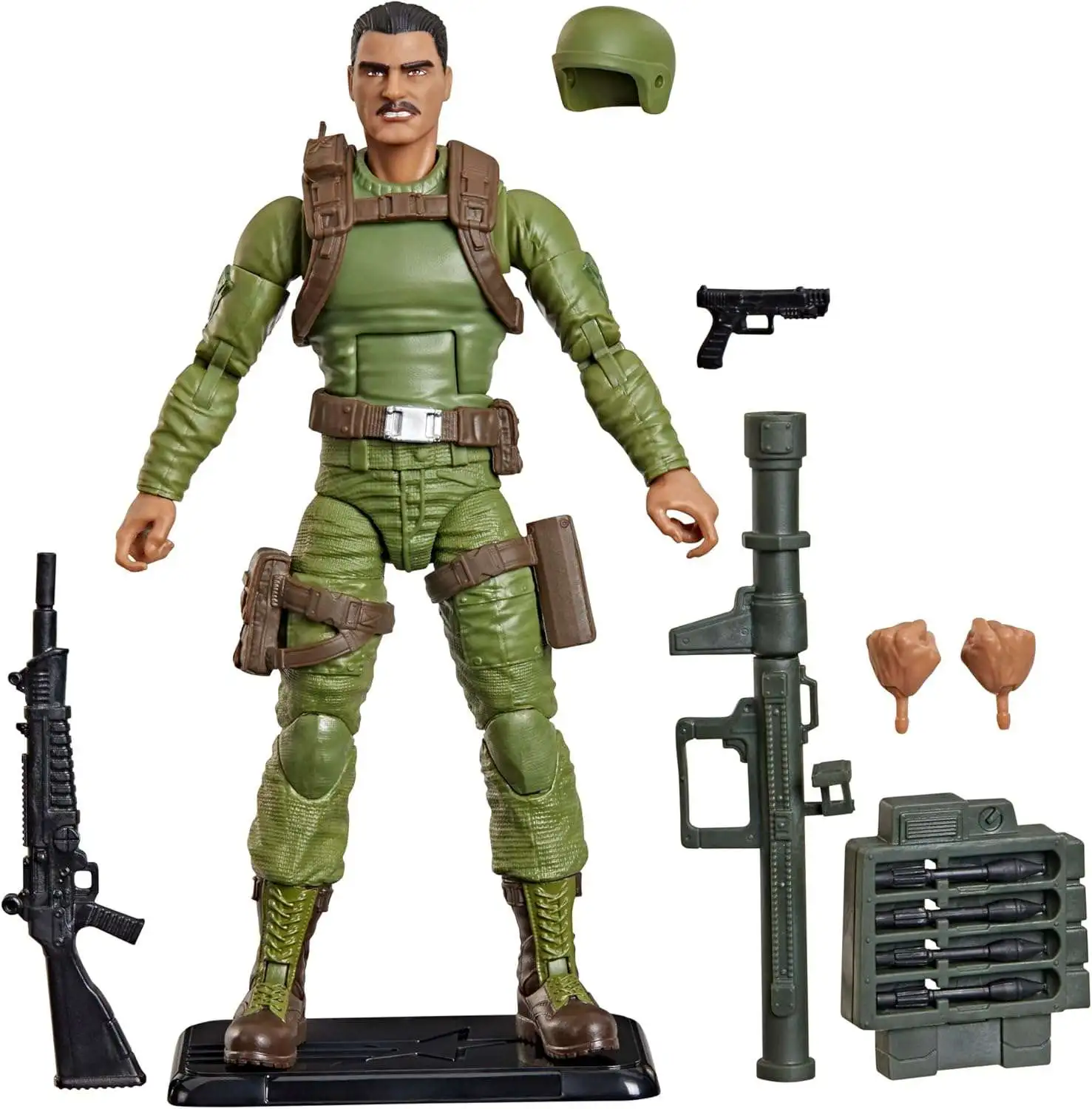 GI Joe Classified Series David Crazylegs Thomas 6 Action Figure Retro ...