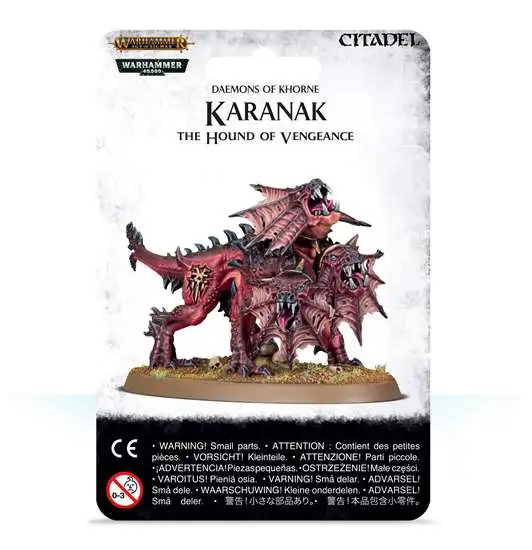 Warhammer 40,000 Demons of Khorne Karanak The Hound of Vengeance ...