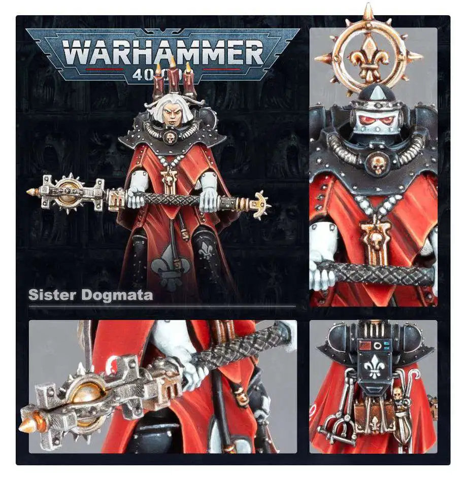 Warhammer 40,000 Adepta Sororitas Sister Dogmata Miniature Games ...