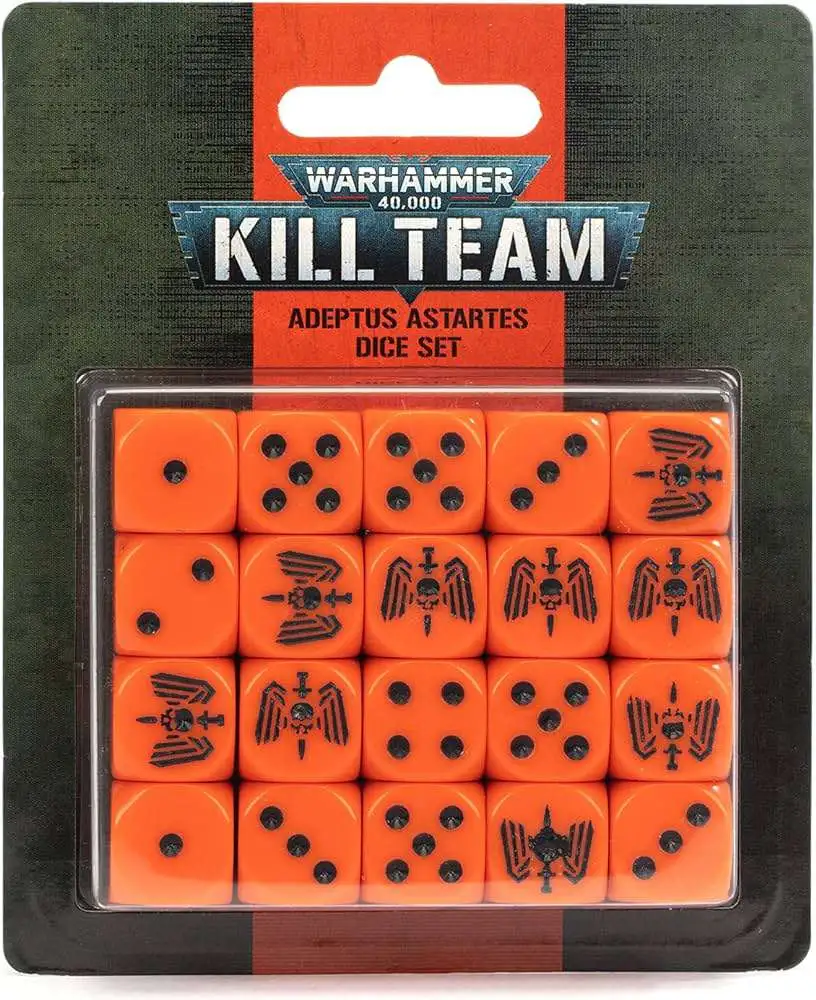 Warhammer 40,000 Kill Team Adeptus Astartes 20x16mm Dice Set 20 Count ...