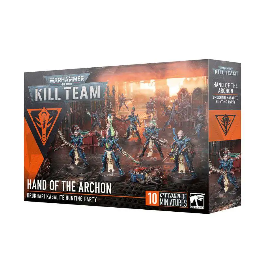 Warhammer 40,000 Kill Team Hand of the Archon Miniatures Set Games ...