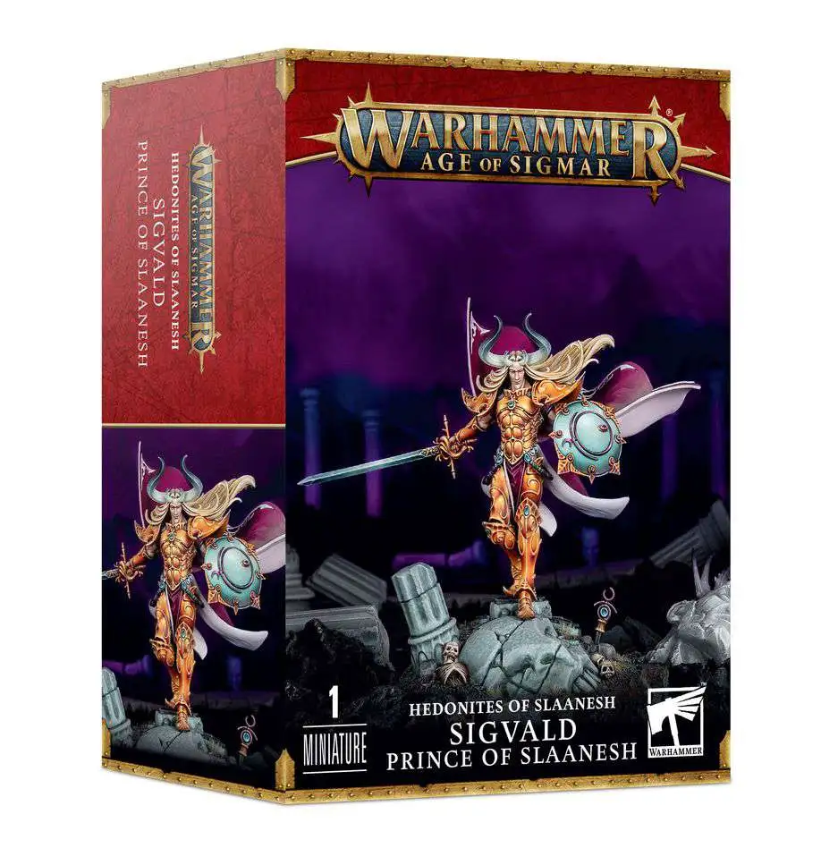 Age of Sigmar Hedonites of Slaanesh Sigvald Prince of Slaanesh ...