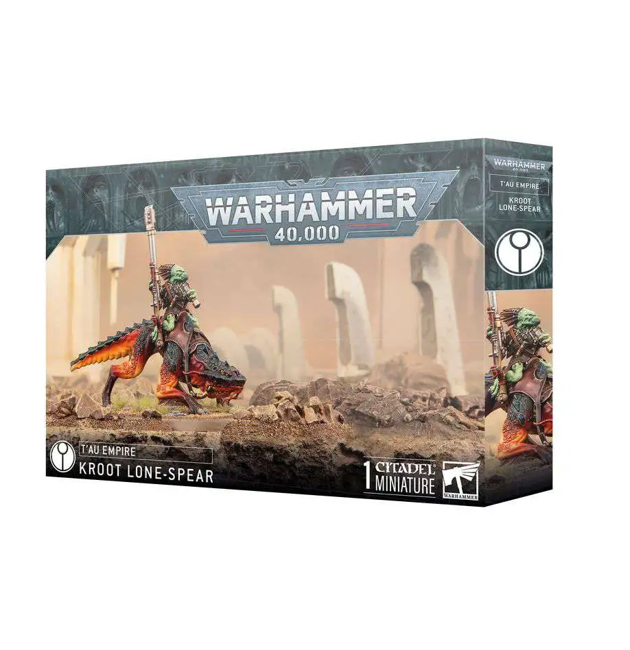 Warhammer 40,000 Tau Empire Kroot Lone-Spear Miniatures Games Workshop ...