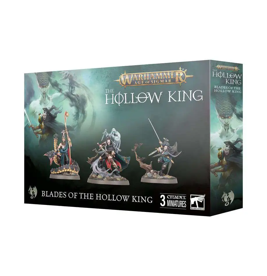 Warhammer Age of Sigmar Soulblight Gravelords Blades of the Hollow King Miniatures Games ...