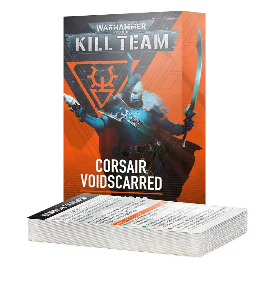 Warhammer 40,000 Kill Team Corsair Voidscarred Card Pack 2024 Games Workshop - ToyWiz