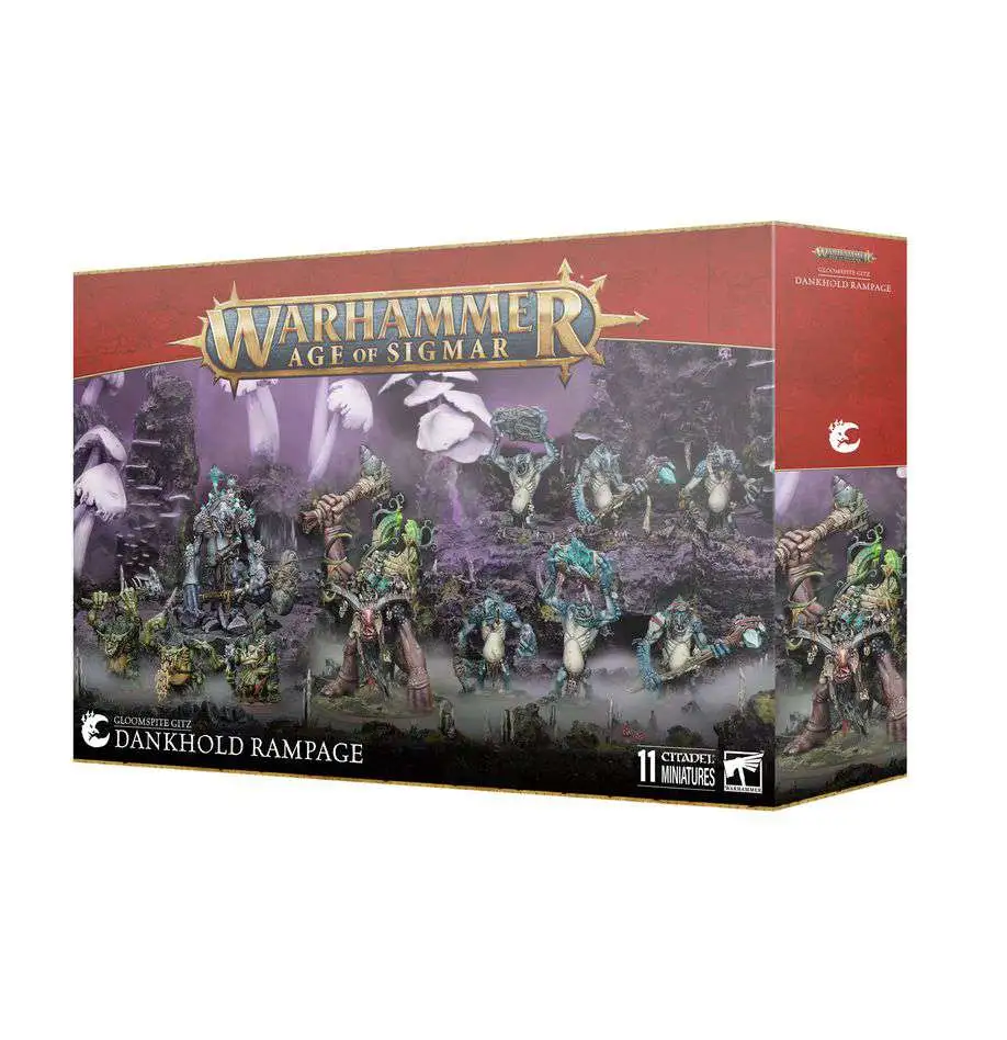 Age of Sigmar Gloomspite Gitz Dankhold Rampage Battleforce Box Games ...