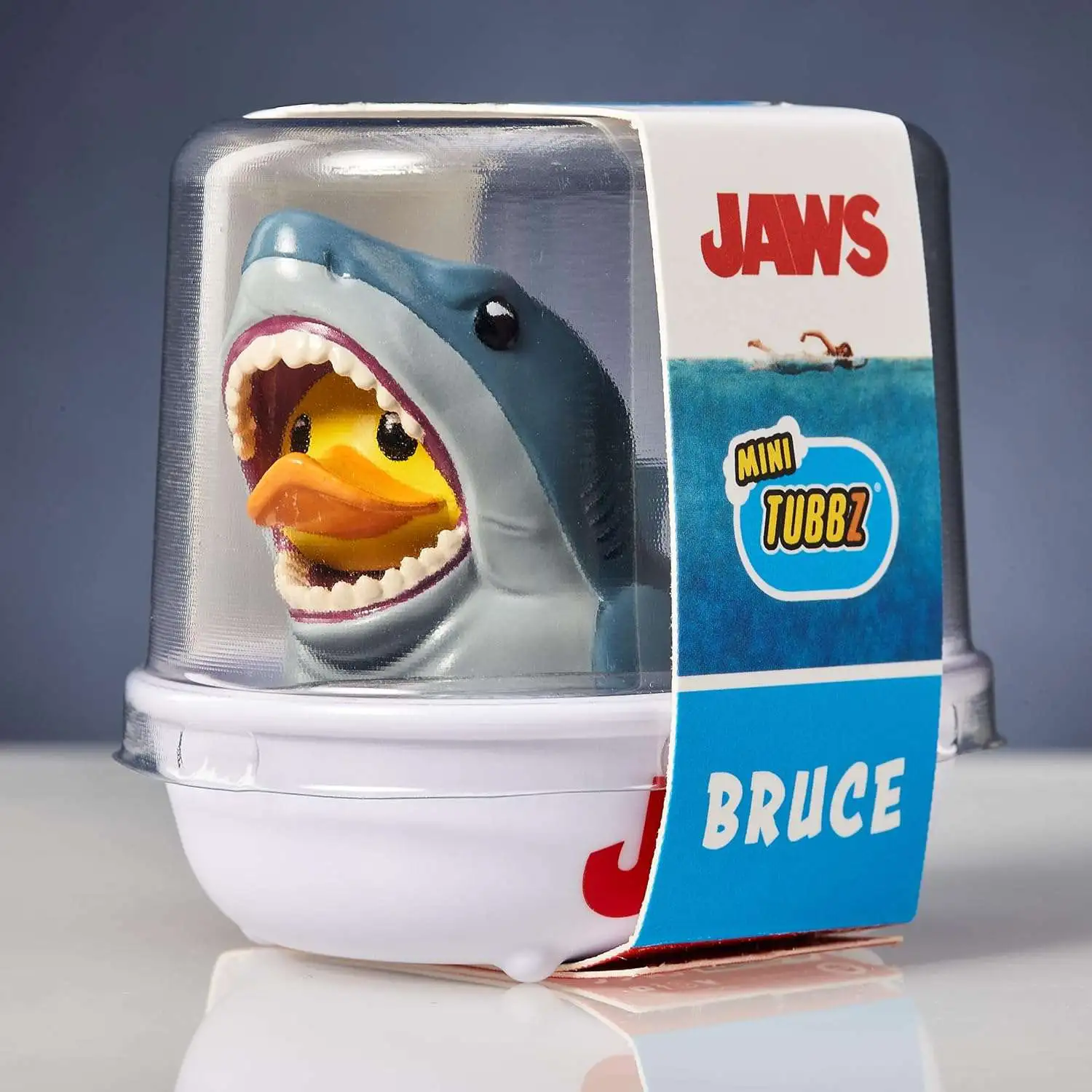 Jaws Mini Tubbz Cosplay Duck Bruce Mini Figure Rubber Road - ToyWiz