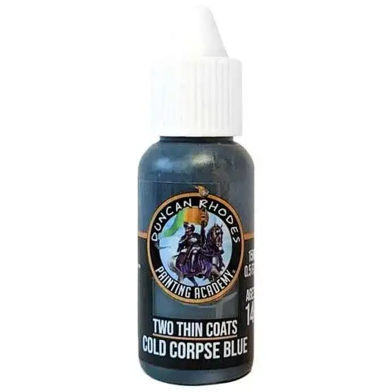 Two Thin Coats Cold Corpse Blue Paint Trans Atlantis Games - ToyWiz