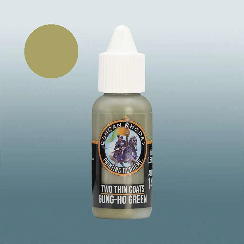 Two Thin Coats Gung-Ho Green Paint Trans Atlantis Games - ToyWiz