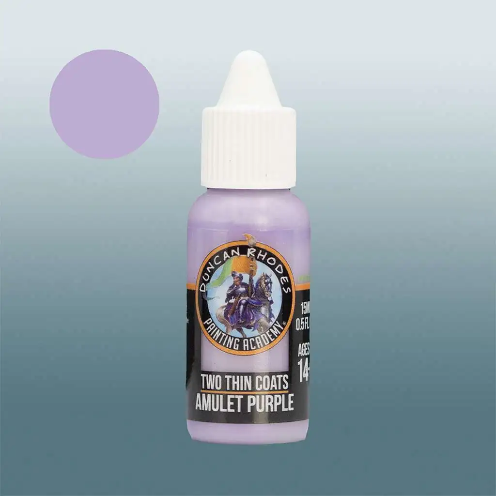 Two Thin Coats Amulet Purple Paint Trans Atlantis Games - ToyWiz