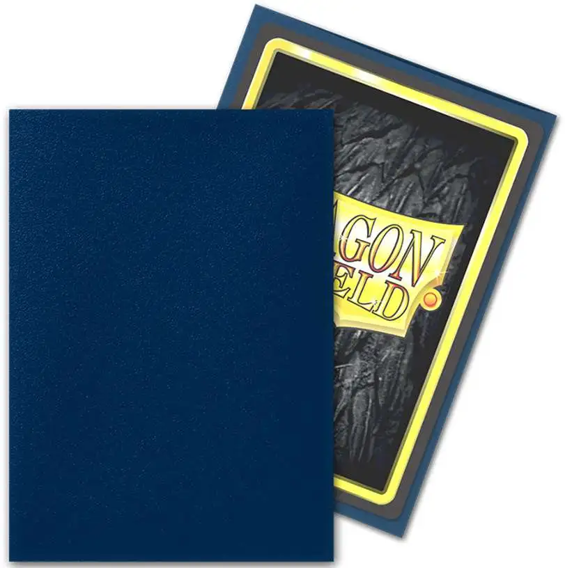 Dragon Shield Matte Midnight Blue Standard Card Sleeves 100 Count ...