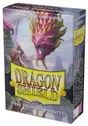 Dragon Shield Pink Diamond Matte Card Sleeves Arcane Tinmen - ToyWiz