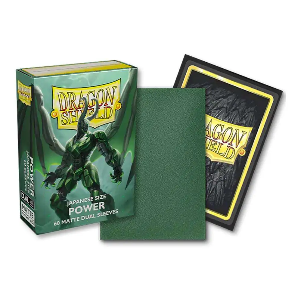Dragon Shield Matte Dual Power Japanese Card Sleeves 60 Count - ToyWiz