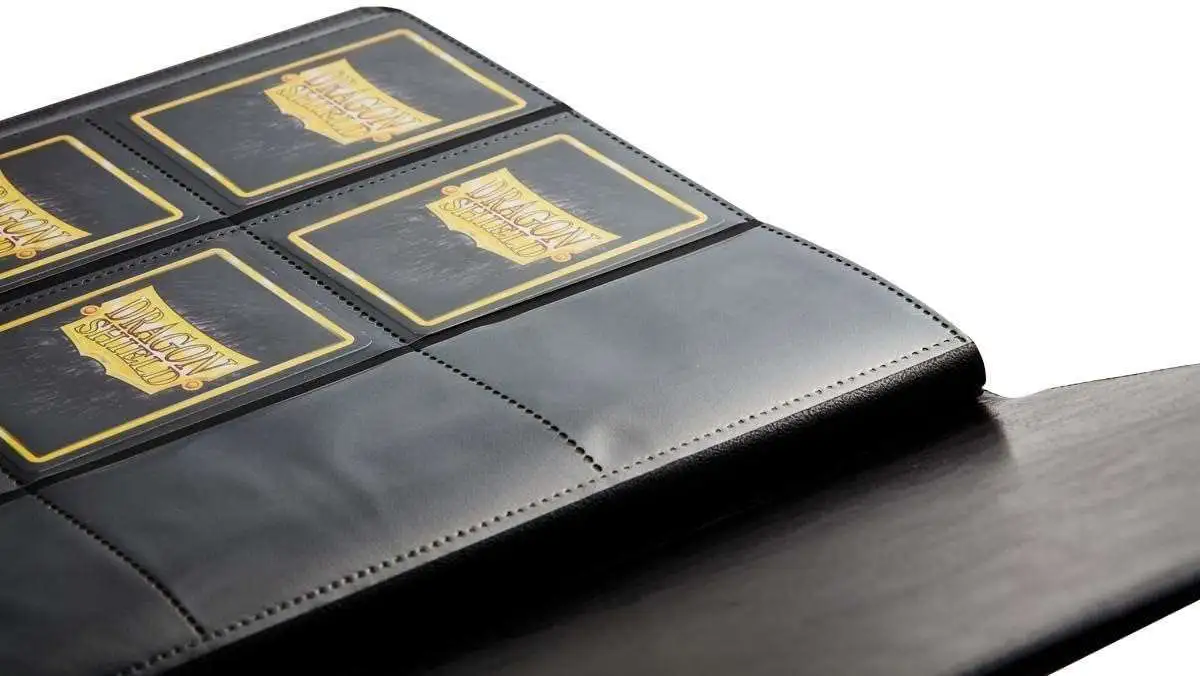 Dragon Shield Card Supplies Card Codex 360 18-Pocket Portfolio Black ...