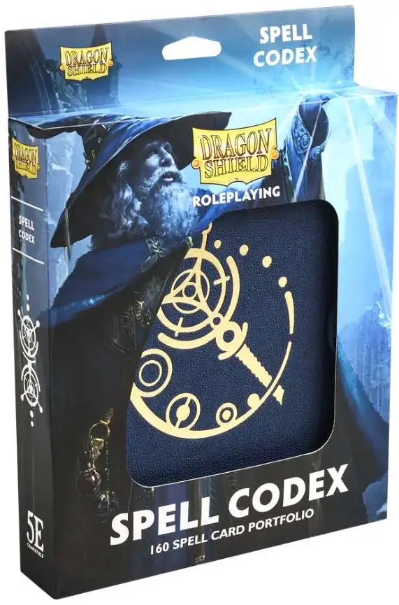 Dragon Shield Roleplaying Spell Codex Midnight Blue 160 Spell Card ...