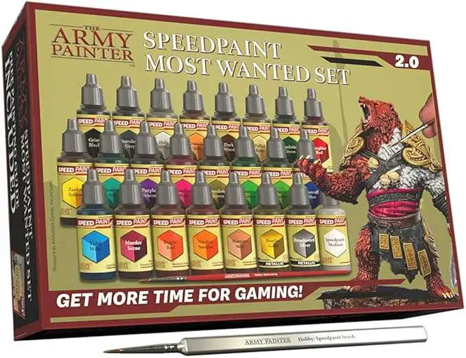 The Army Painter Wargamer Most Wanted Speed Paint Set - ToyWiz