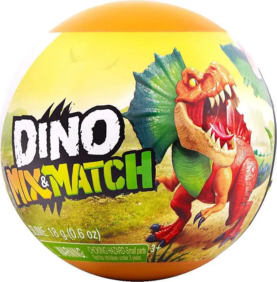 5 Surprise Mix Match Dino Mystery Pack 1 RANDOM Figure Zuru Toys - ToyWiz