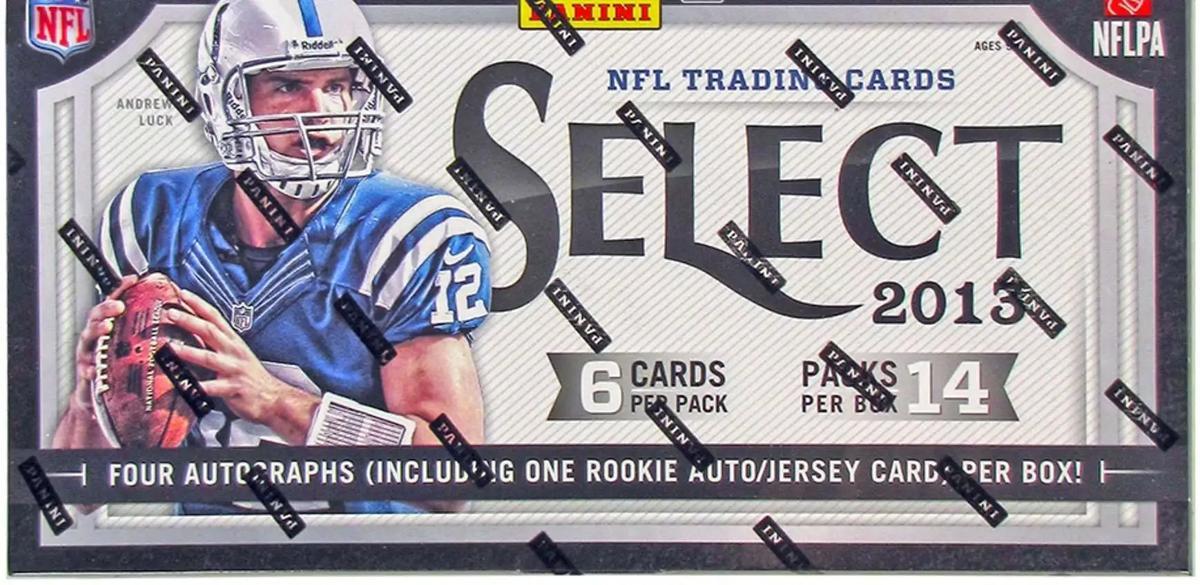NFL Panini 2013 Select Football Trading Card HOBBY Box 14 Packs, 4 ...