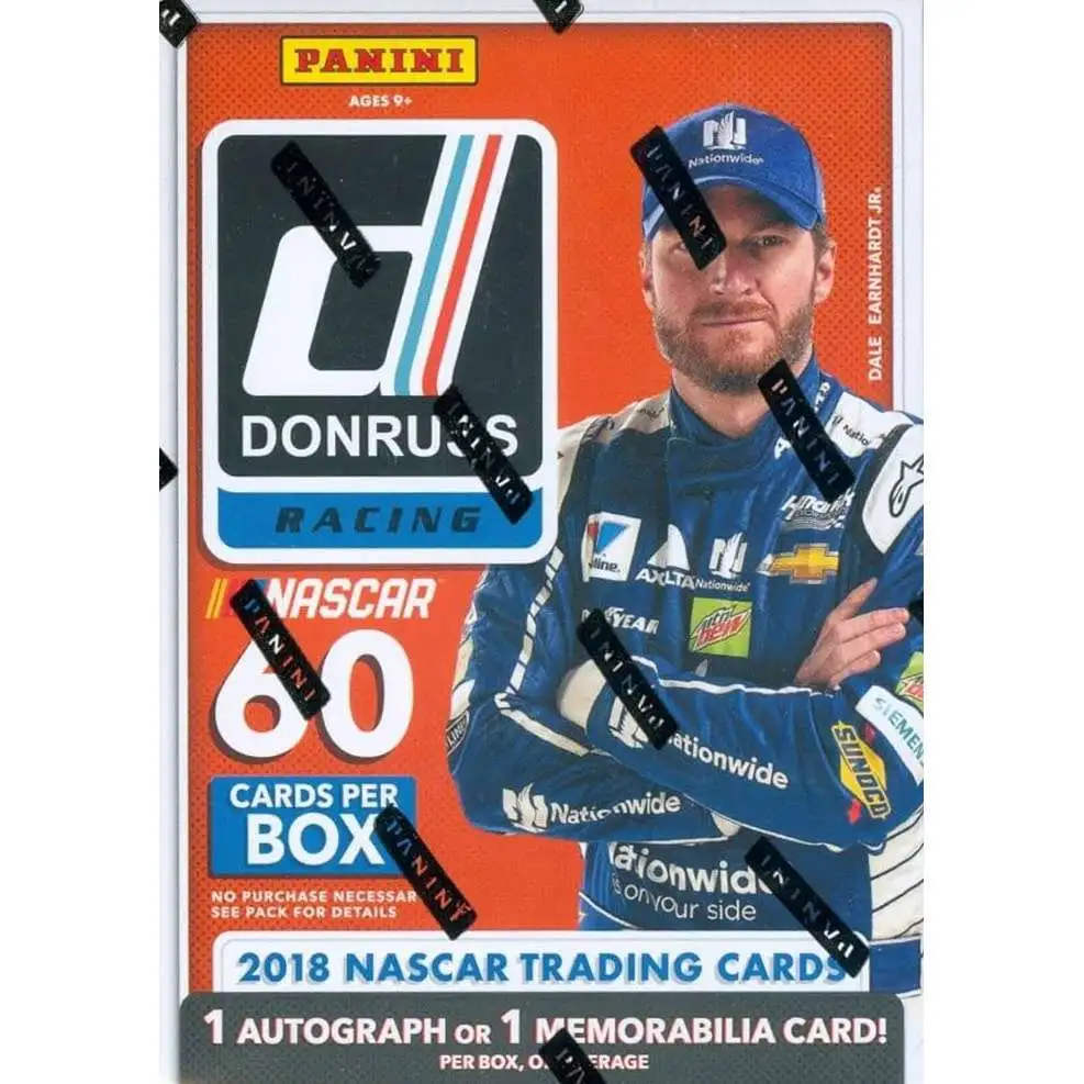 NASCAR Panini 2018 Donruss Racing Trading Card BLASTER Box 6 Packs - ToyWiz