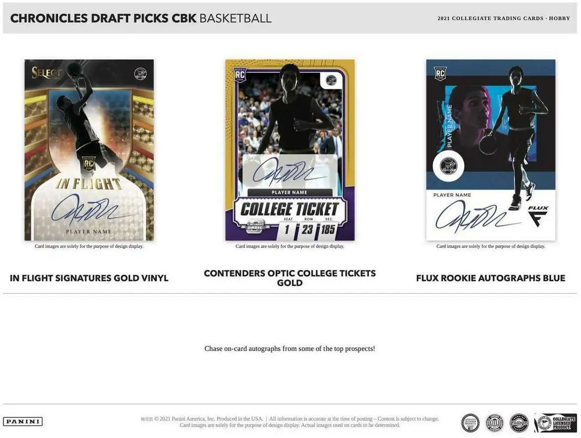 NBA Panini 2021 Chronicles Basketball Draft Picks Trading Card MEGA Box 12 Packs - ToyWiz