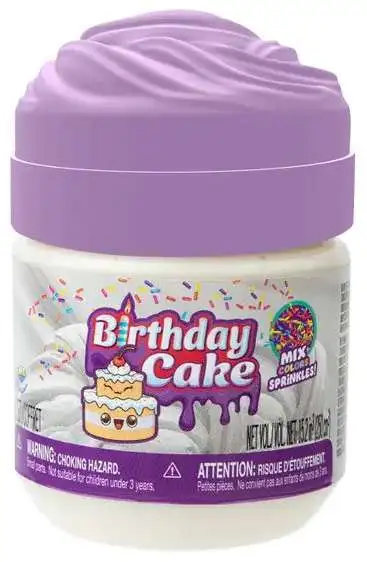 Orb GOAT Birthday Cake 8.1 Oz Slime Scented ORB Toys - ToyWiz
