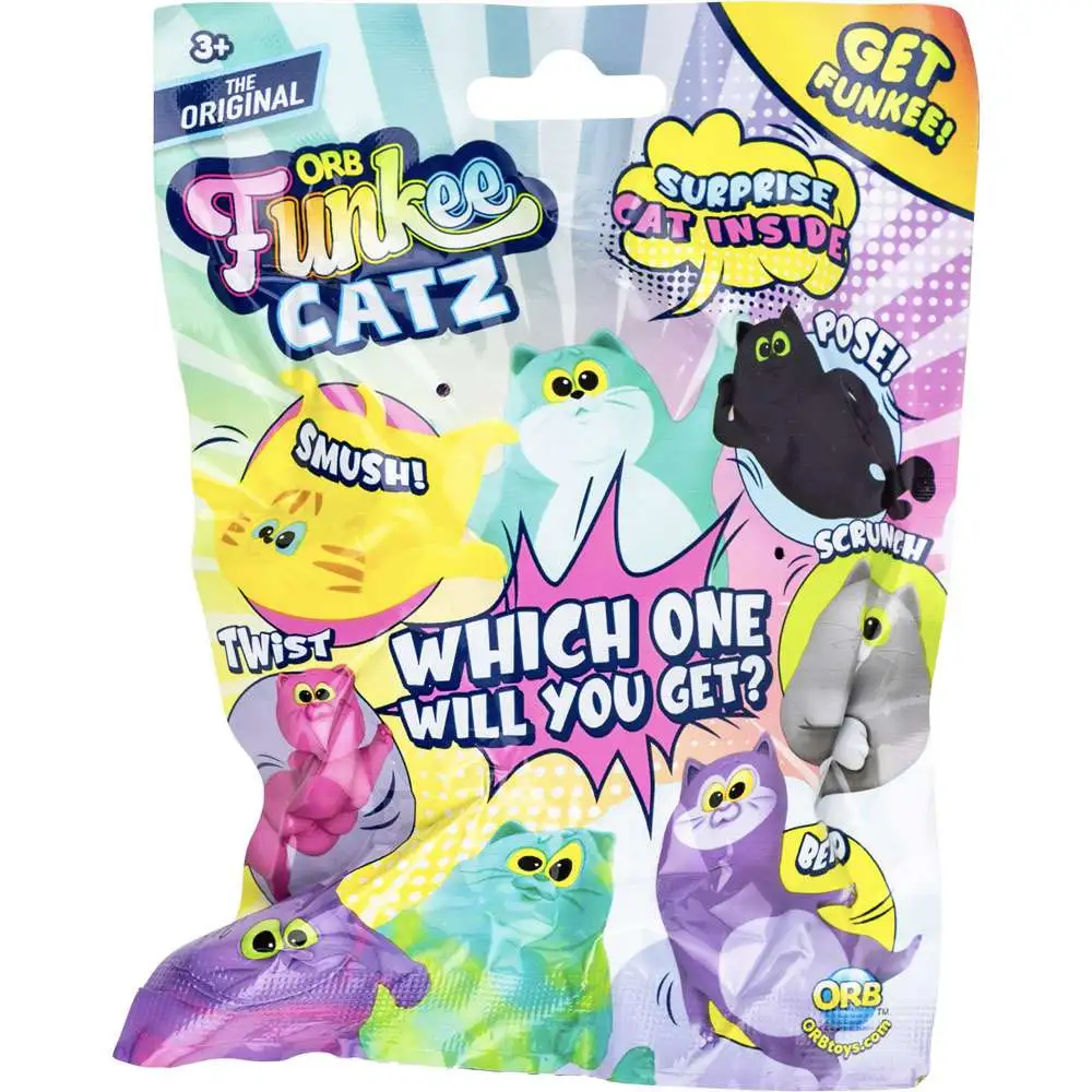 Funkee Catz Surprise Cat Mystery Pack ORB Toys - ToyWiz