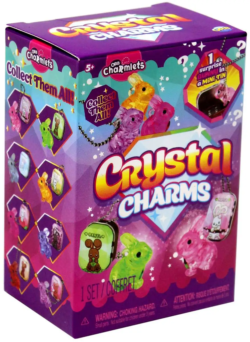 Charmlets Crystal Charms Mystery Pack ORB Toys - ToyWiz