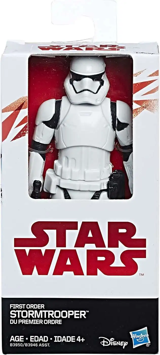 Star Wars Basic First Order Stormtrooper 6 Action Figure Hasbro - ToyWiz