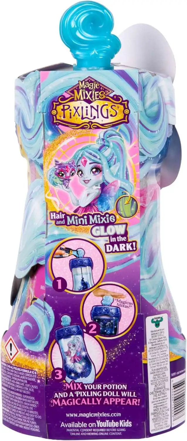Magic Mixies Pixlings Shimmerverse Series Flyt the Dragonfly Doll Set ...