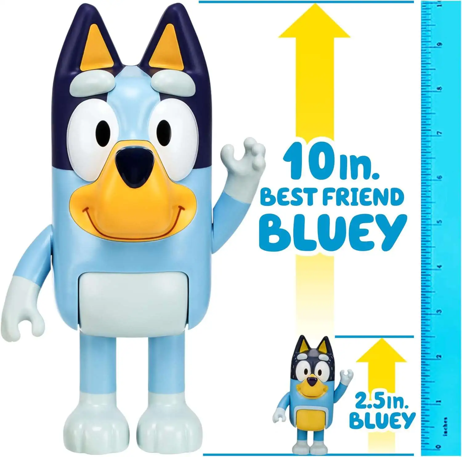 Bluey Best Friend Bluey 10 Action Figure Moose Toys - ToyWiz