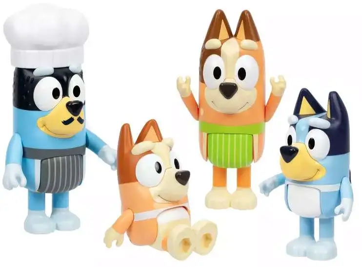 Bluey Chat Mates Cooking Fun with The Heelers Exclusive Talking Figure ...