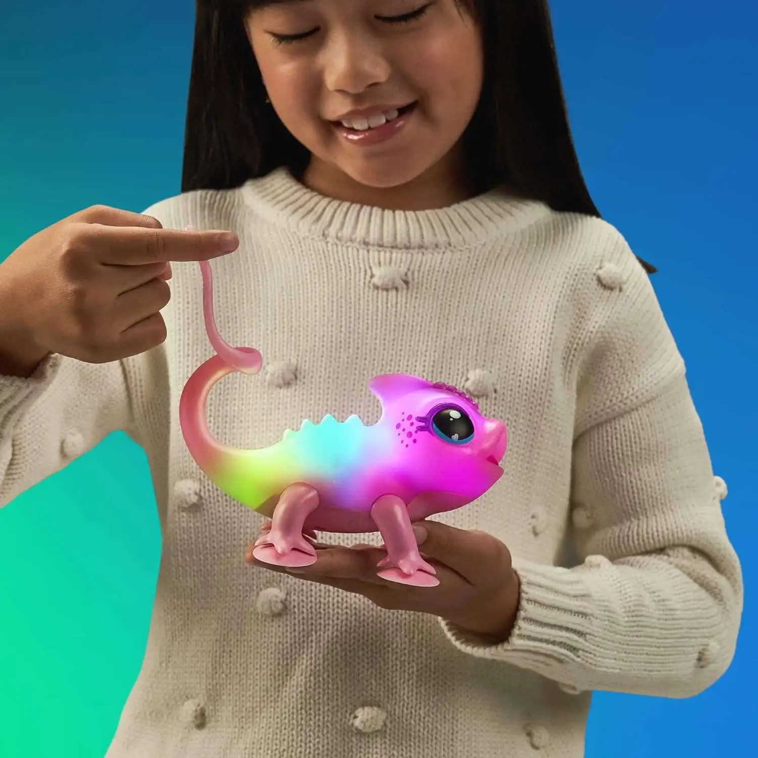 Little Live Pets Bright Light Chameleon Nova Interactive Toy Moose Toys ...
