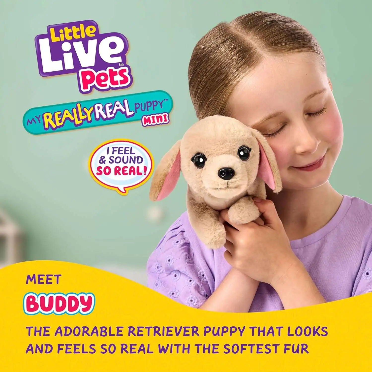 Little Live Pets My Really Real Puppy Buddy The Retriever Interactive ...