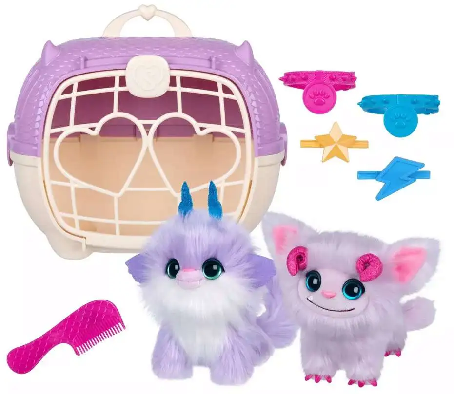 Little Live Pets Scruff A Luvs Twin Fantasy Scruffs Exclusive Plush ...