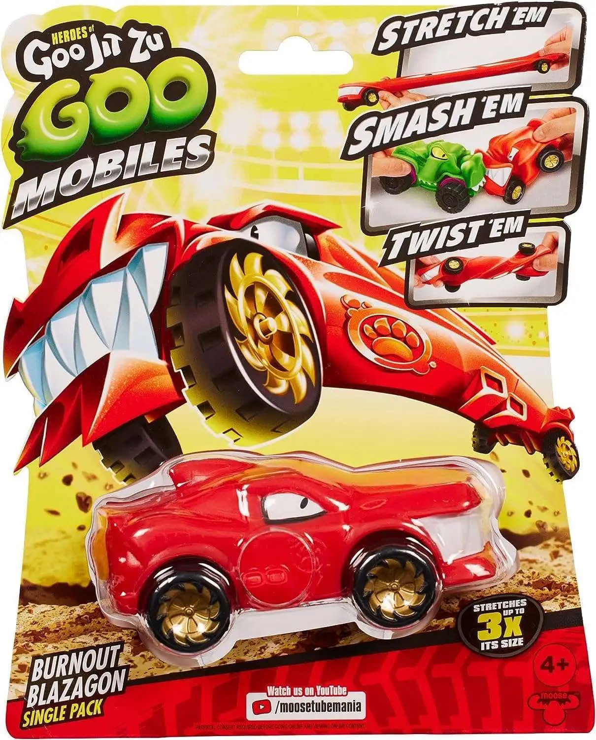 Heroes of Goo Jit Zu Goo Mobiles Burnout Blazagon Single Pack - ToyWiz