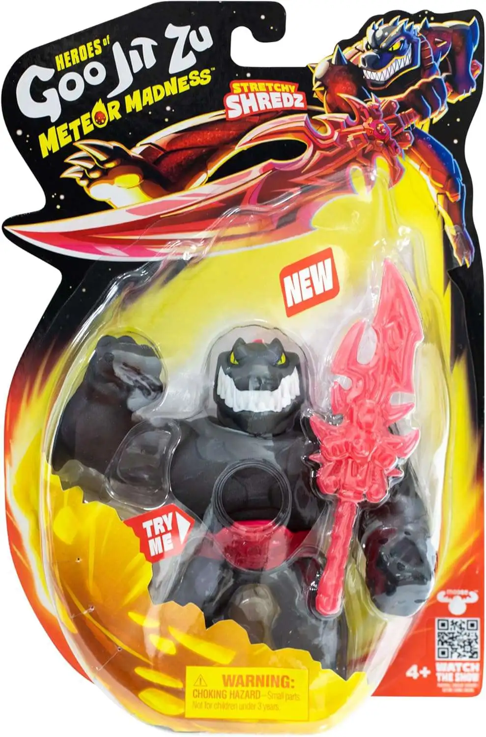 Heroes of Goo Jit Zu Meteor Madness Shredz Action Figure Stretchy Moose ...