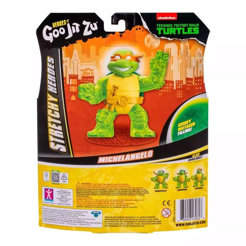 Heroes of Goo Jit Zu Teenage Mutant Ninja Turtles Michelangelo Action ...