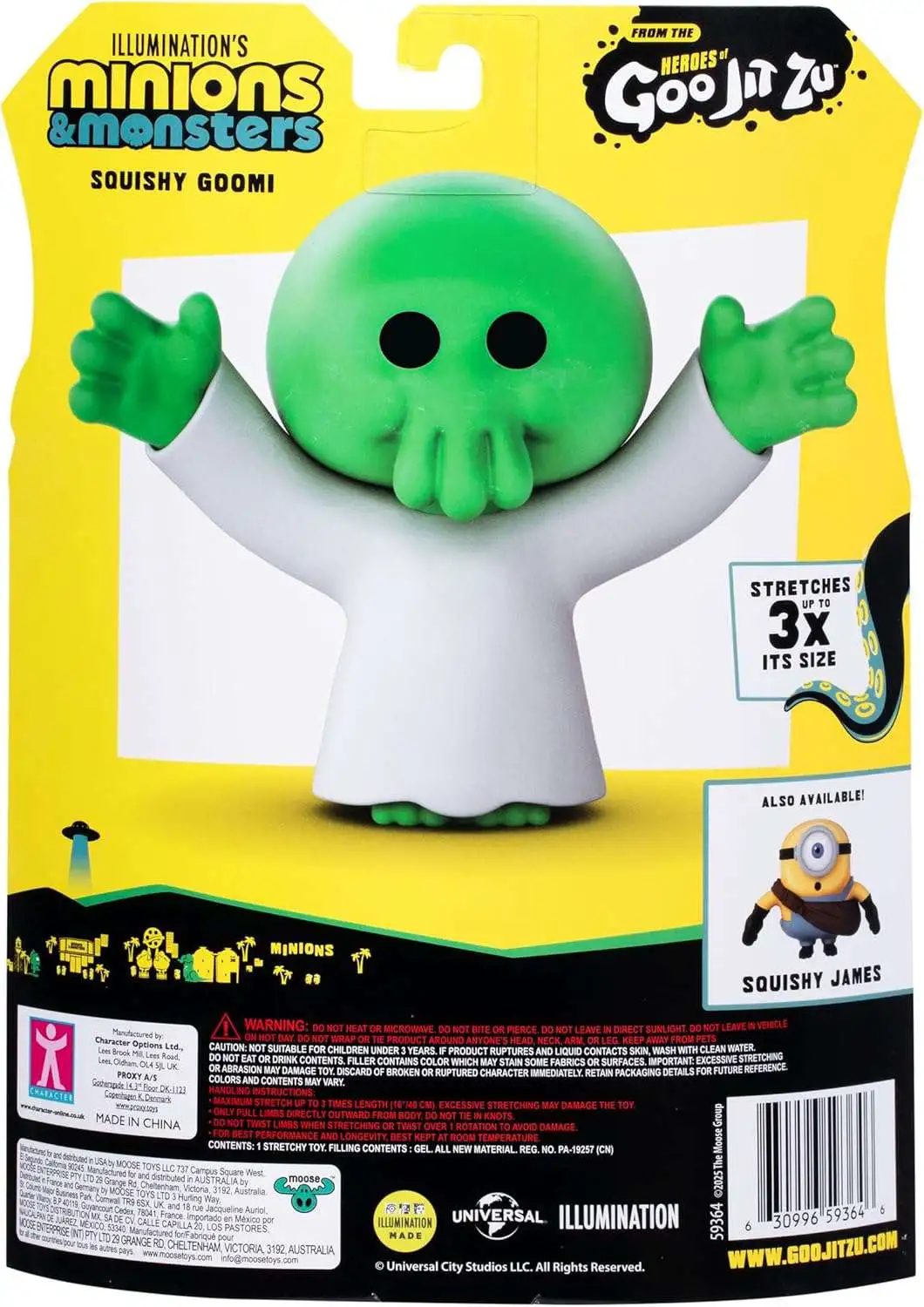 Minions Monsters Heroes Goo Jit Zu Squishy Goomi Action Figure Super ...