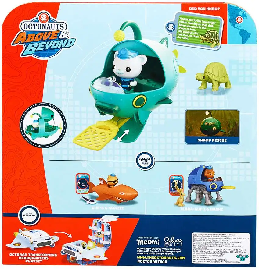Fisher Price Octonauts Above Beyond Gup-A Captain Barnacles Figure Set ...