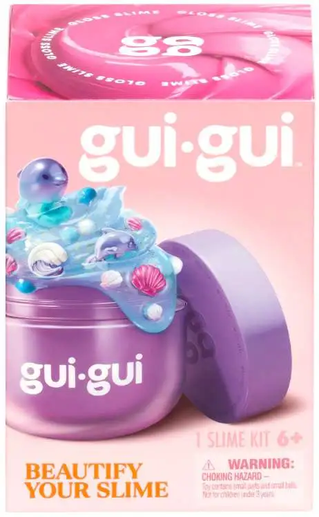 Gui-Gui Slime Mystery Pack 1 RANDOM Color The Most Beautiful Slime Ever ...
